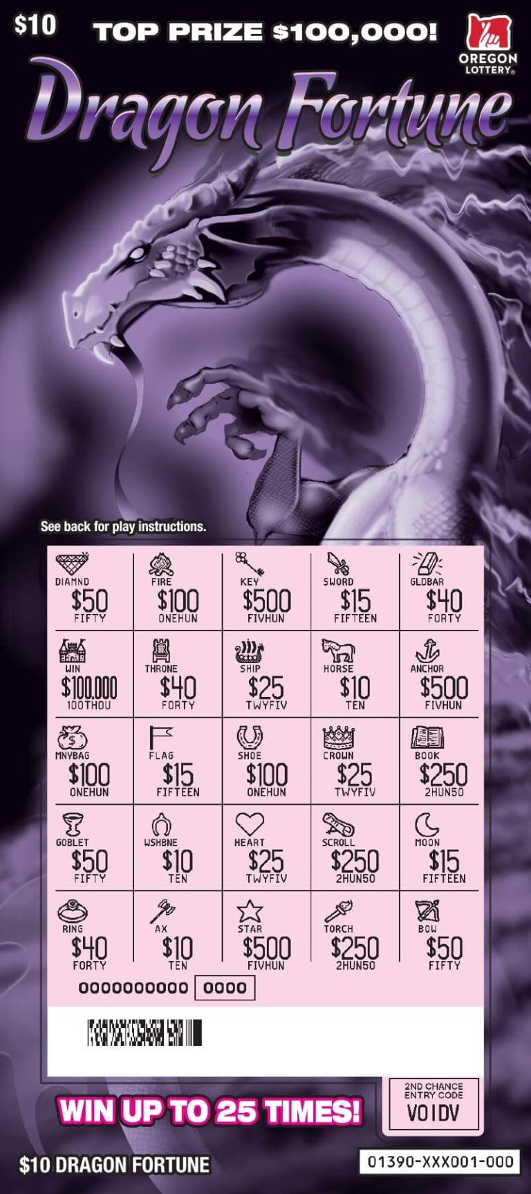 Dragon Fortune – Lottery Scratch Tickets | Oregon Lottery