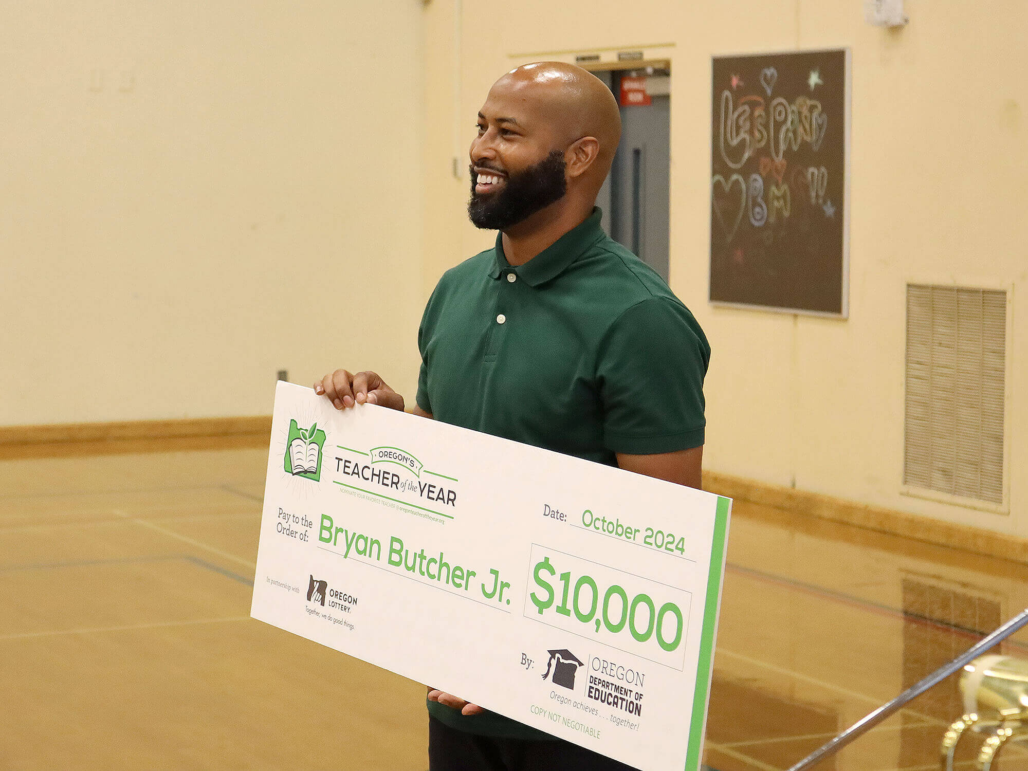 Oregon Teacher of the Year-2024-25 - Oregon Lottery